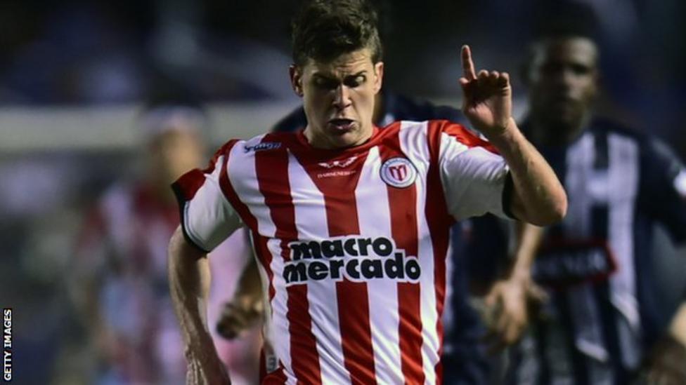 Leandro Rodriguez: Brentford sign Everton striker on loan - BBC Sport