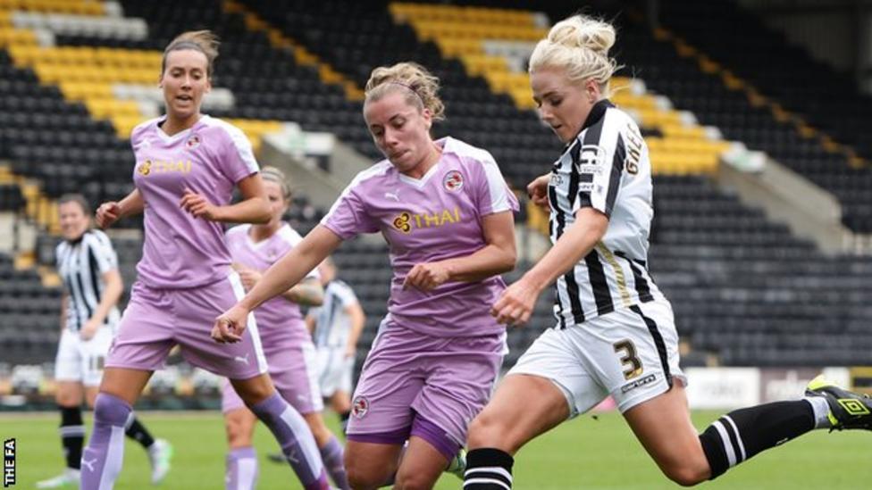 Continental Cup: Notts County Ladies 3-2 Reading FC Women - BBC Sport
