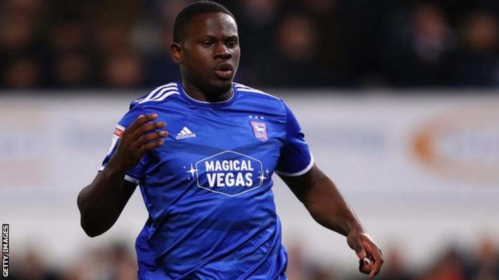 Tyreece Simpson: Swindon Town sign Ipswich striker on season-long loan - BBC Sport