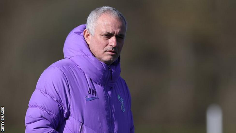 Jose Mourinho: Tottenham boss accepts he broke social-distancing rules ...