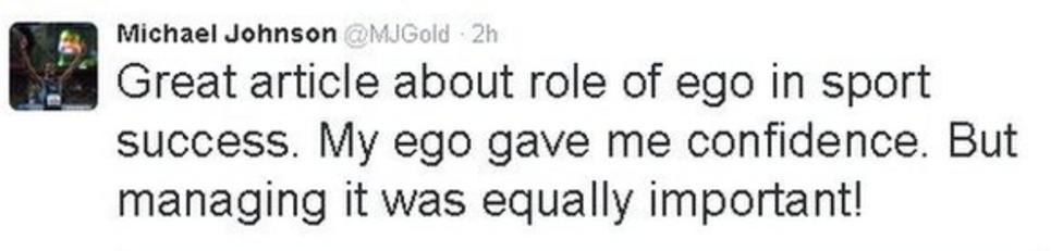 Is a big ego crucial to achieving sporting greatness? - BBC Sport