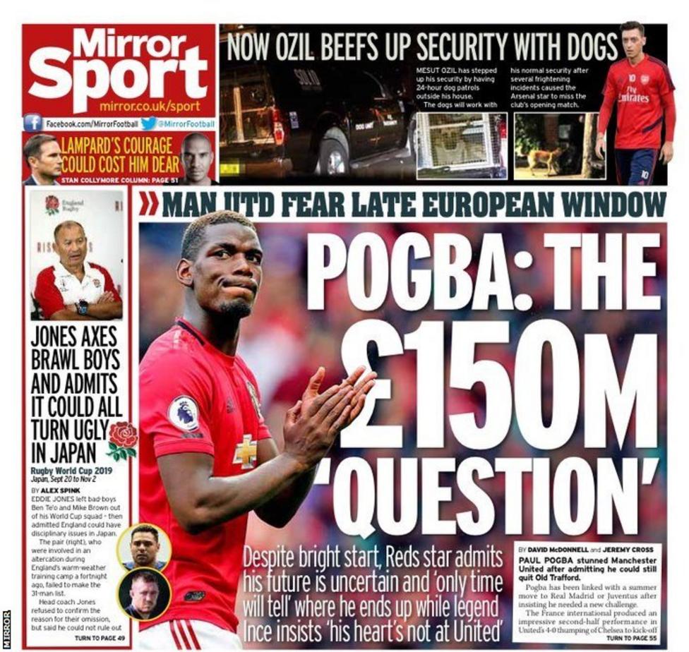 Football gossip: Neymar, Pogba, Eriksen, Coutinho, Sturridge - BBC Sport