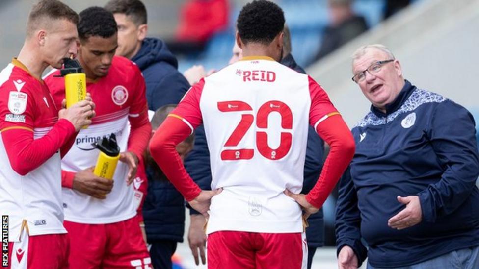 Steve Evans: Stevenage have 'achieved nothing' yet following his first ...