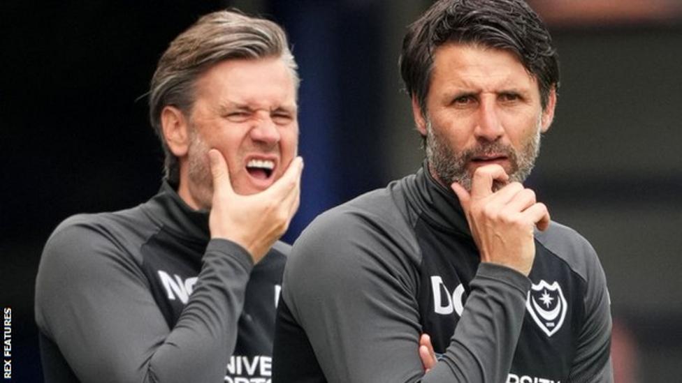 Danny Cowley: Portsmouth boss signs new 'long-term' contract - BBC Sport