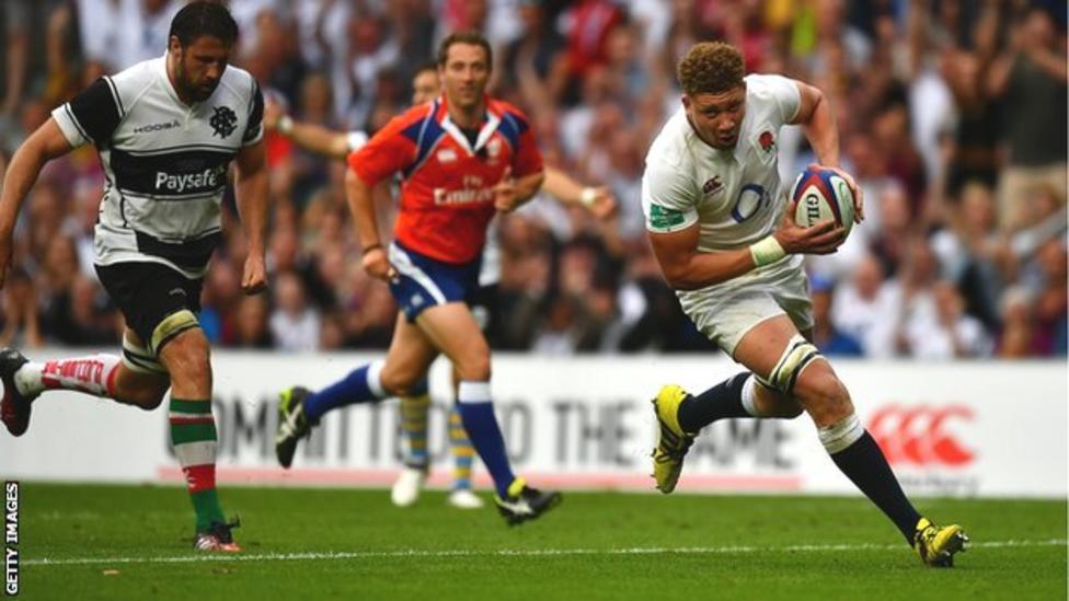 England 28-14 Barbarians: Nathan Earle and Nick Isiekwe score debut ...