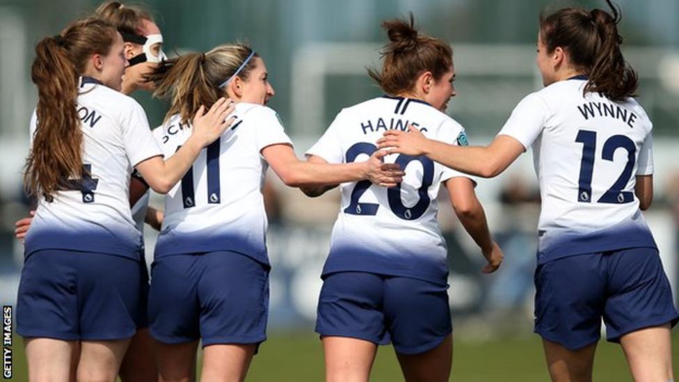 Tottenham Hotspur Ladies to change name next season to Women - BBC Sport