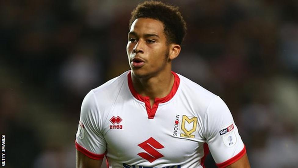 Sam Nombe: Milton Keynes Dons striker agrees new two-year contract ...