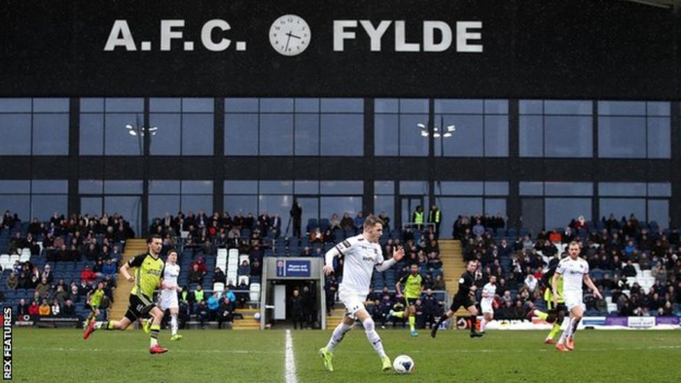AFC Fylde: National League club accept relegation to North division ...