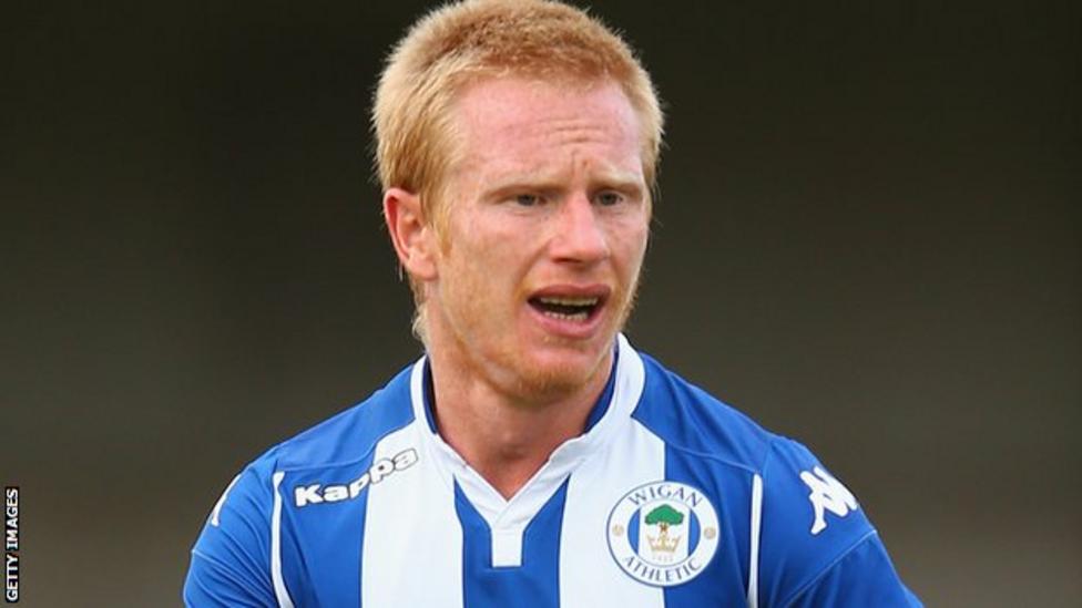 David Perkins: Wigan Athletic midfielder signs deal until 2017 - BBC Sport