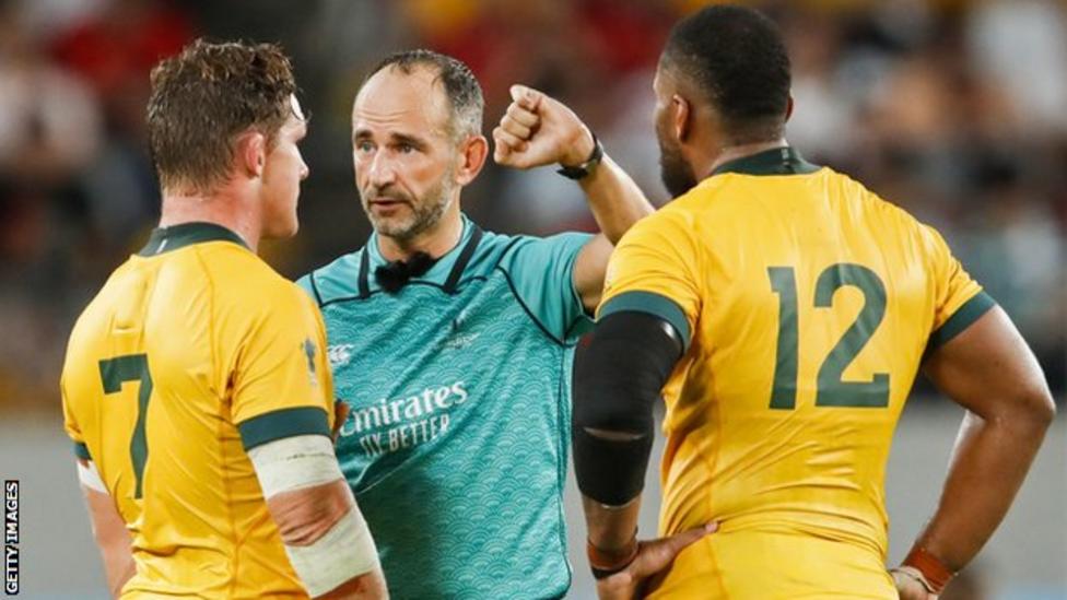 Australia 25-29 Wales: Rugby bosses 'spooking' referees - Michael ...