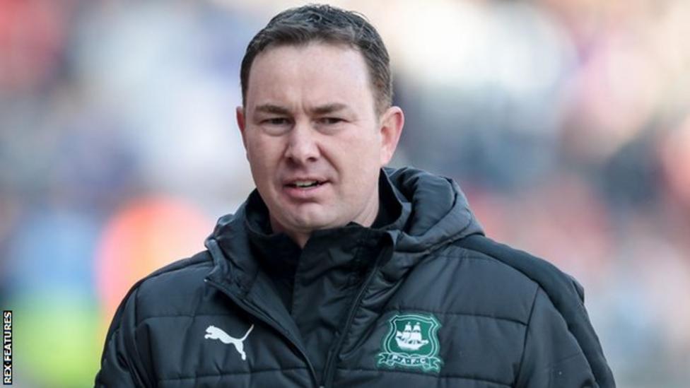 Derek Adams: Plymouth Argyle boss says red cards are 'killing' his side ...