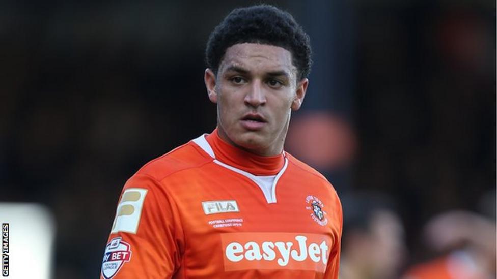 Nathan Doyle: Luton Town midfielder signs new deal - BBC Sport