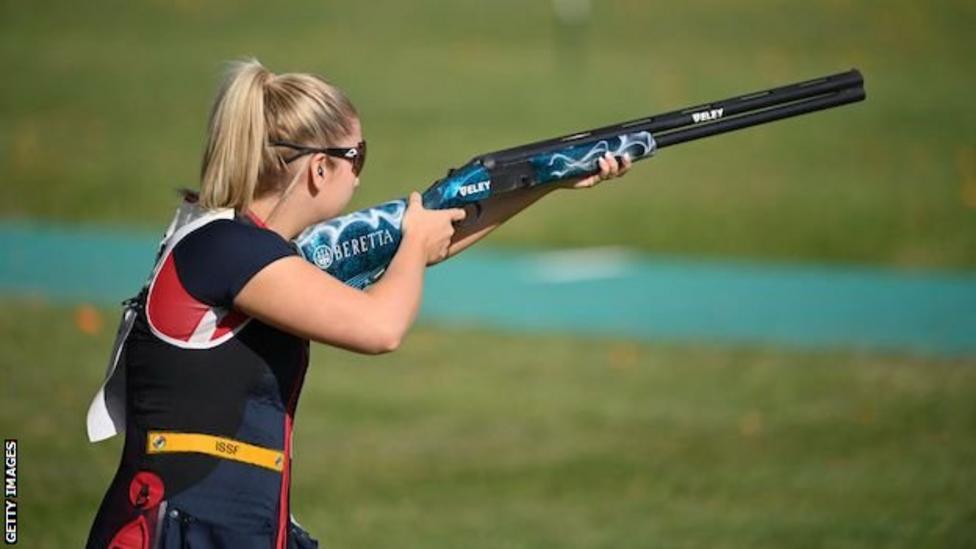 Amber Hill: British shooter wins skeet silver at World Cup in Italy ...