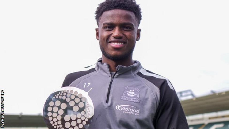 Bali Mumba: Plymouth Argyle's Norwich City loanee wins EFL young player ...
