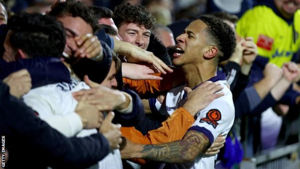 FA Cup first round: All the shocks as non-league sides progress - BBC Sport