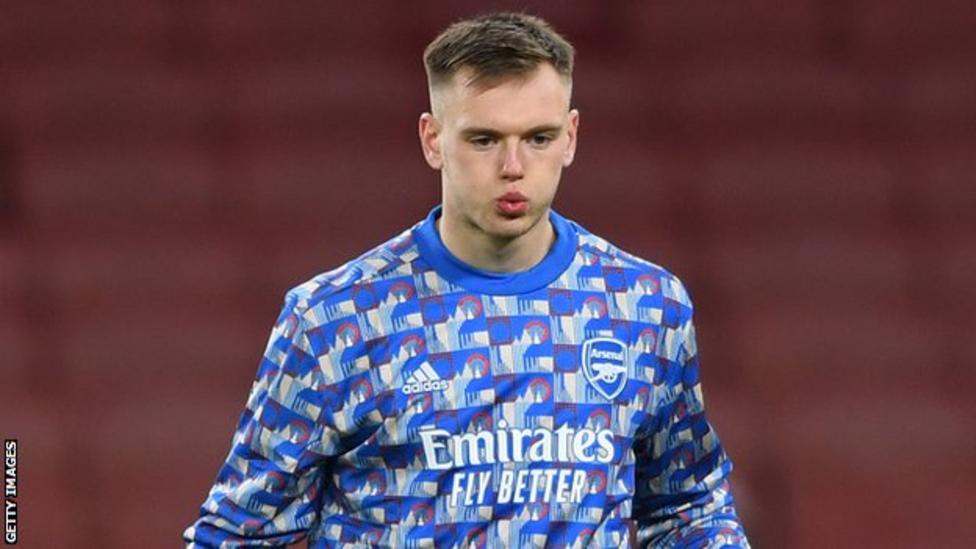 Karl Hein: Reading sign Arsenal's Estonia goalkeeper on loan - BBC Sport