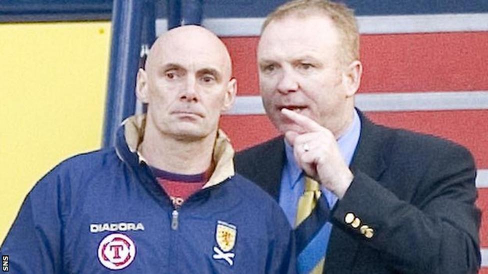 Andy Watson replaces Stuart McCall in Scotland coaching set-up - BBC Sport