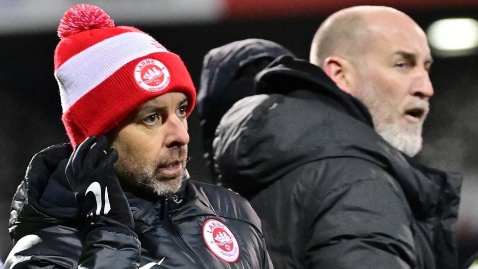 Larne v Glentoran: 'Kenny bought into Tiernan' - the early Bruce call ...