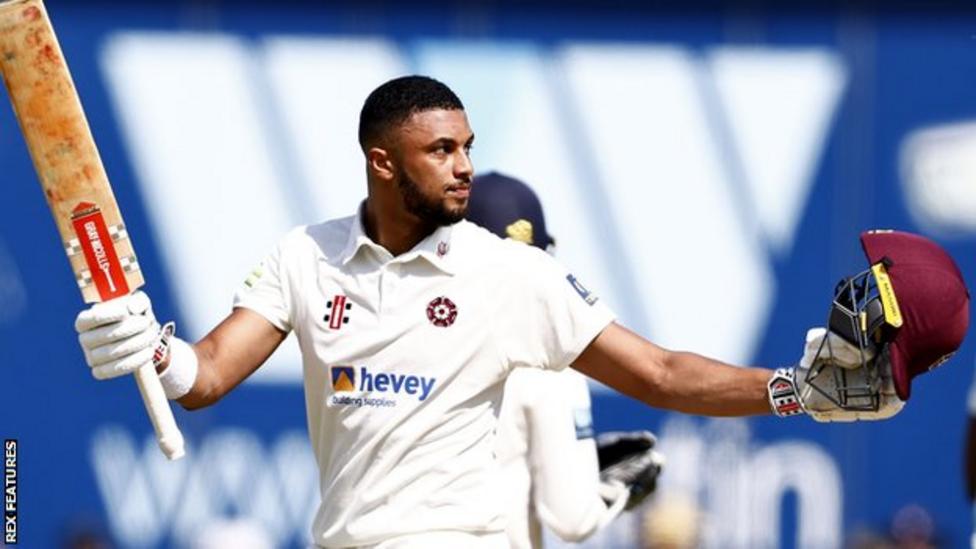 County Championship Emilio Gay Hits Maiden Northants Hundred Against county-championship-emilio-gay-hits-maiden-northants-hundred-against