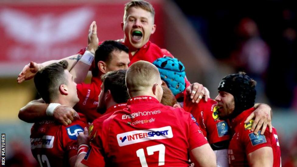 Champions Cup: Scarlets 29-17 La Rochelle - BBC Sport