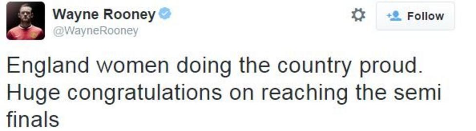 England World Cup quarter-final win 'massive moment' - BBC Sport