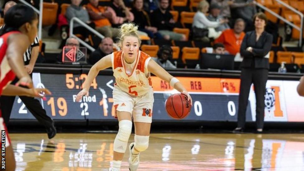 Emily Stradling: The Welshwoman blazing a trail in US college ...