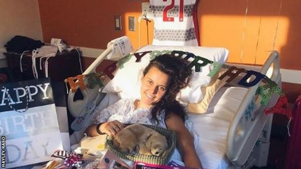 Hayley Raso: From broken back to scoring on Australia comeback - BBC Sport