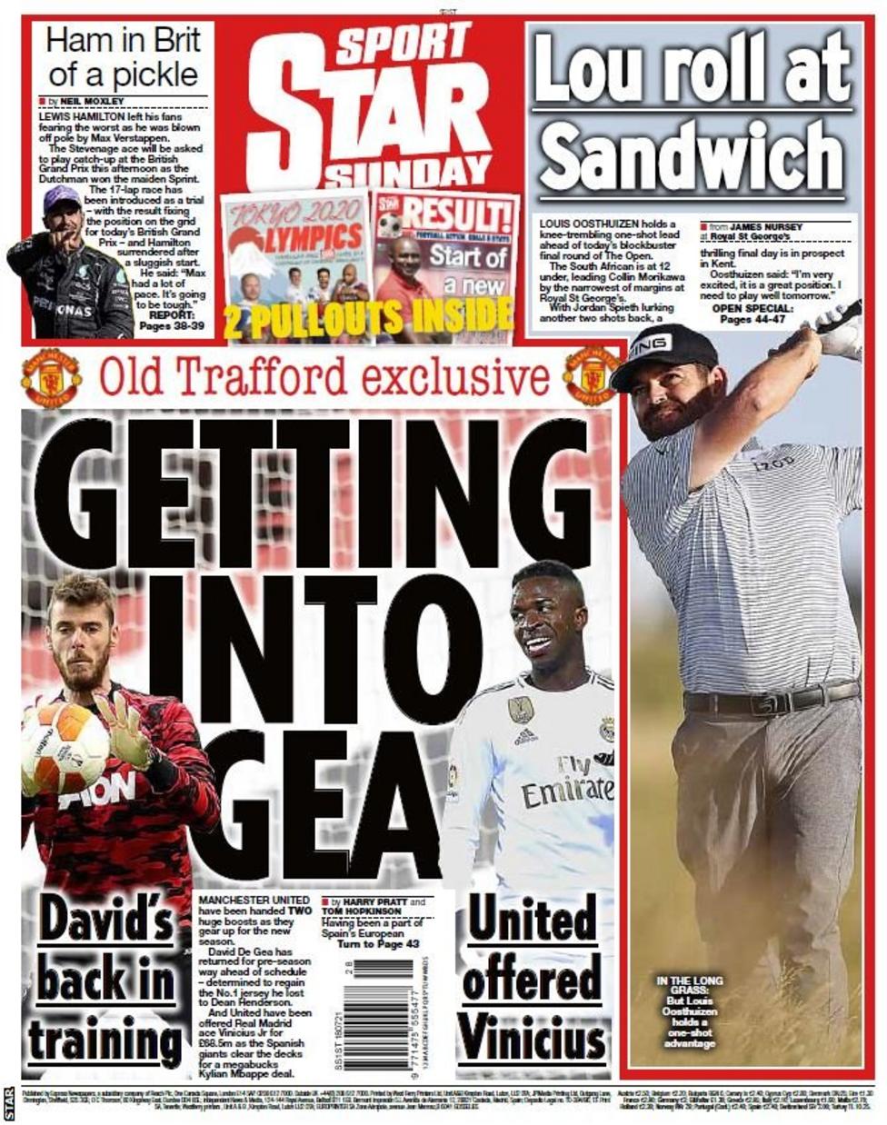 Sunday's newspapers - BBC Sport