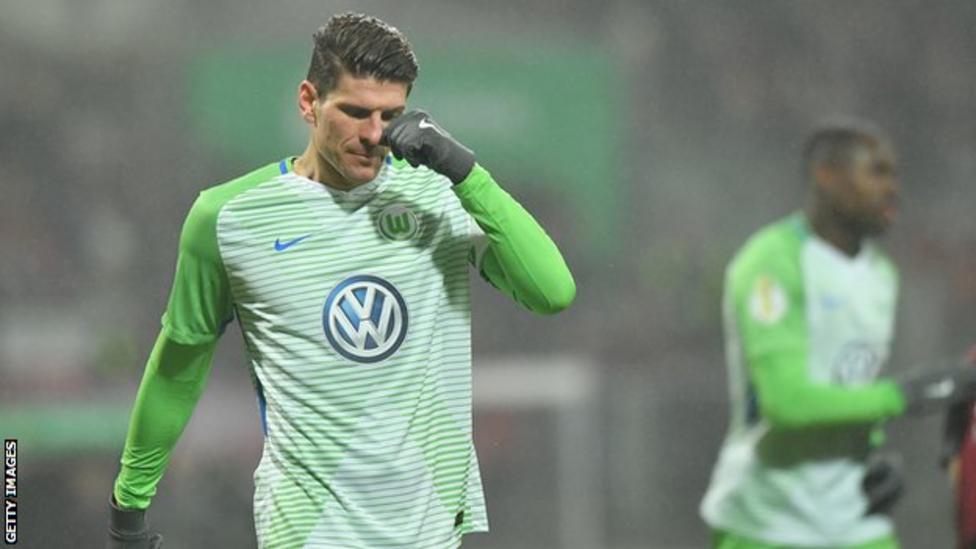 Mario Gomez: Stuttgart sign Germany striker from Wolfsburg - BBC Sport