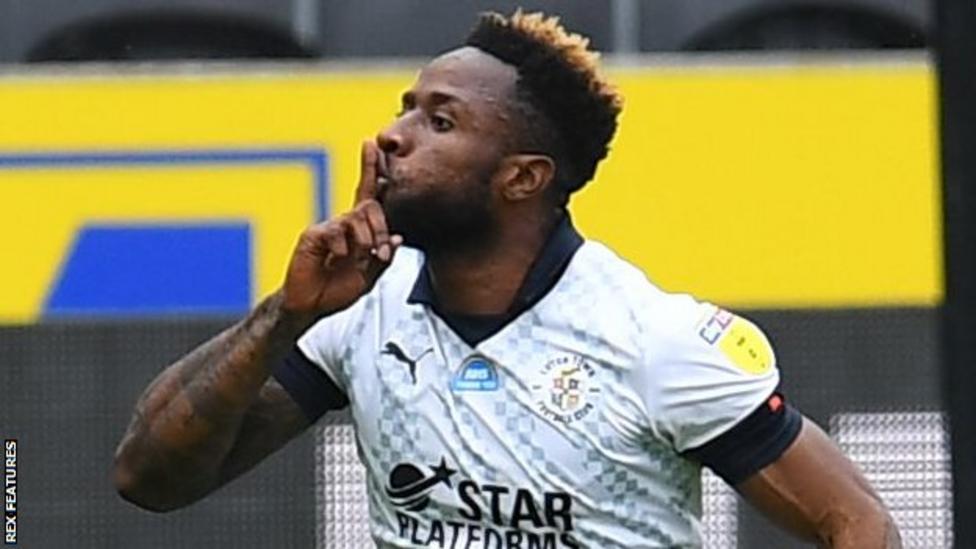 Kazenga LuaLua: Luton Town forward signs new undisclosed-length ...