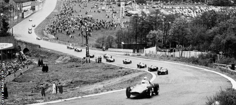 Belgian Grand Prix: Eau Rouge's dramatic history - BBC Sport
