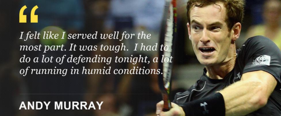 US Open 2015: Andy Murray beats Nick Kyrgios in first round - BBC Sport