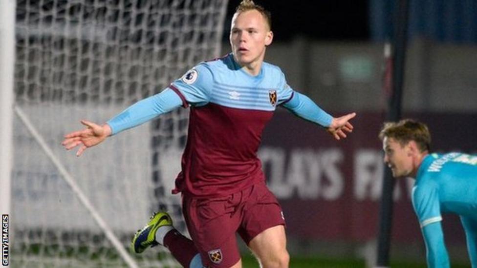 Lincoln City: West Ham United striker Anthony Scully signs on 18-month ...