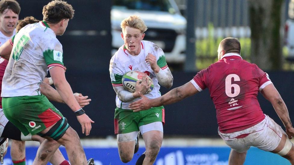 World Rugby U20 Championship: Georgia 21-40 Wales - Hennessey double ...
