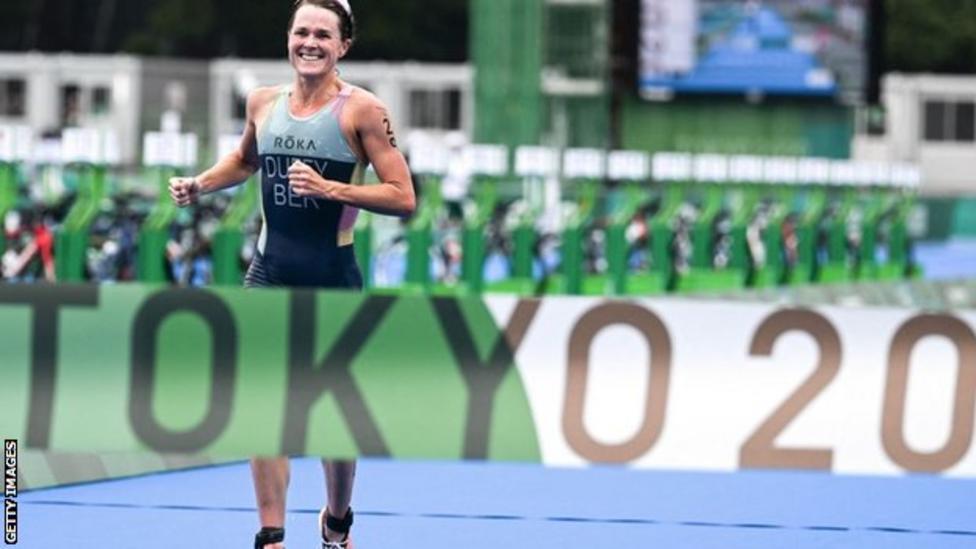 Tokyo Olympics: Flora Duffy claims historic first gold for Bermuda ...
