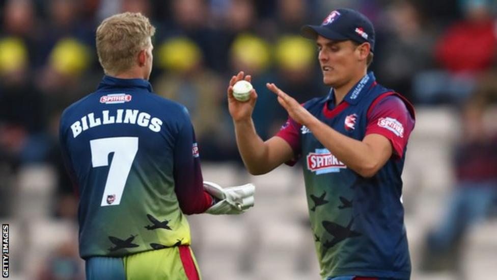 David Griffiths: Fast bowler departs Kent after three seasons - BBC Sport