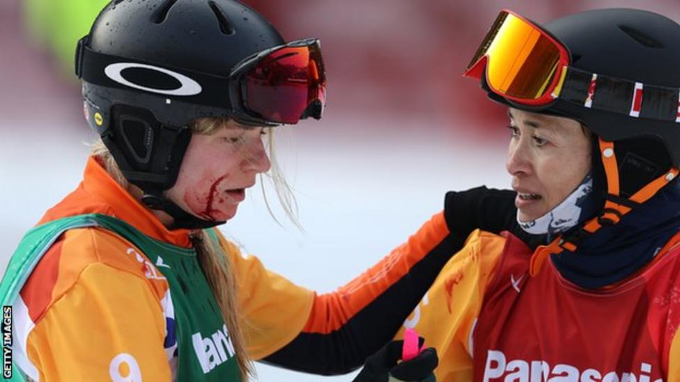 Winter Paralympics: GB miss out on snowboard cross medals as wheelchair ...