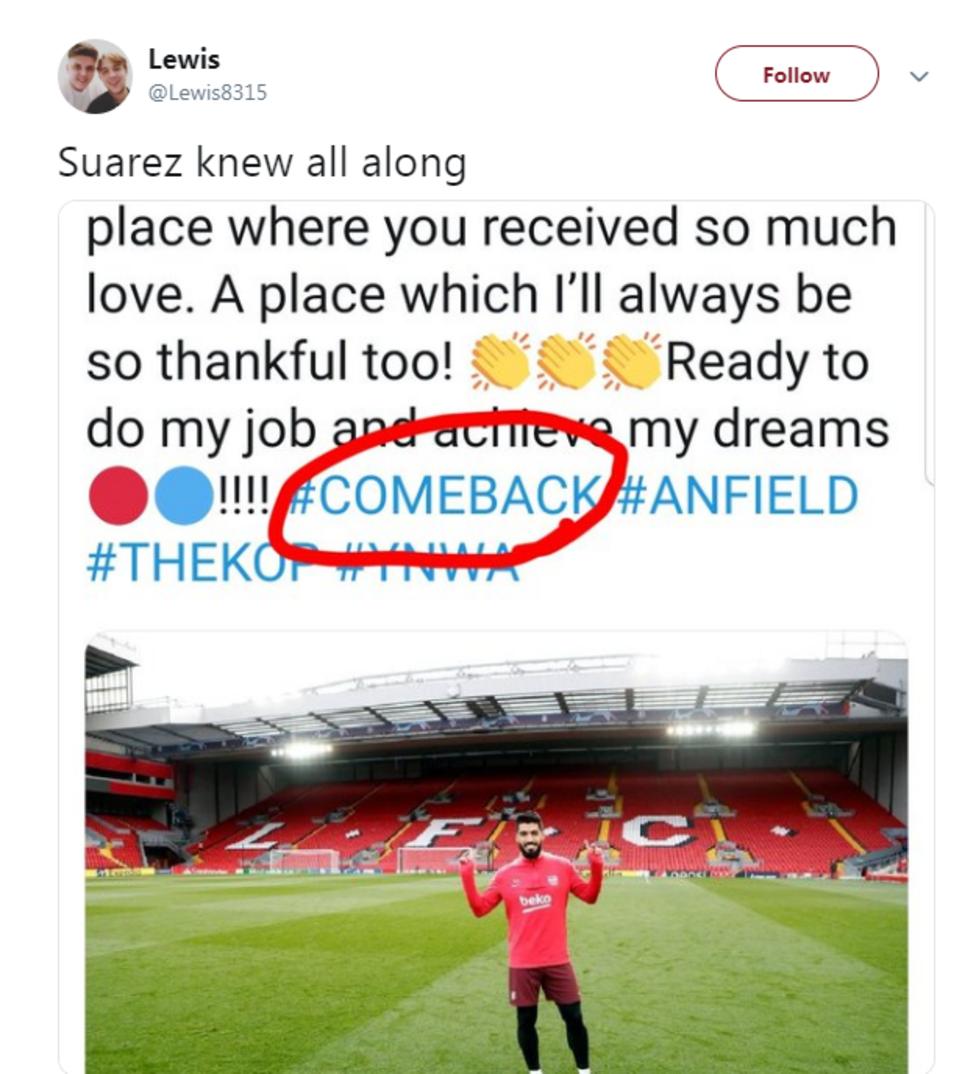 'Suarez said he wouldn't celebrate... he was right' - social media ...