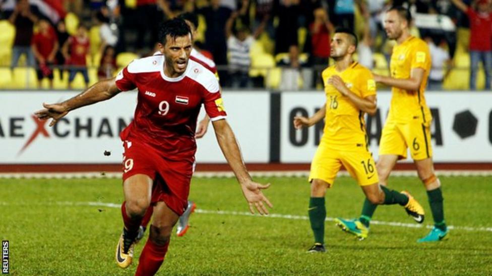 2018 World Cup play-off: Syria 1-1 Australia - BBC Sport