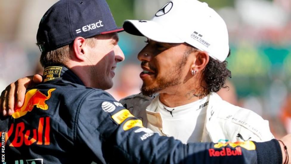 Lewis Hamilton overtakes Max Verstappen for late Hungary win - BBC Sport