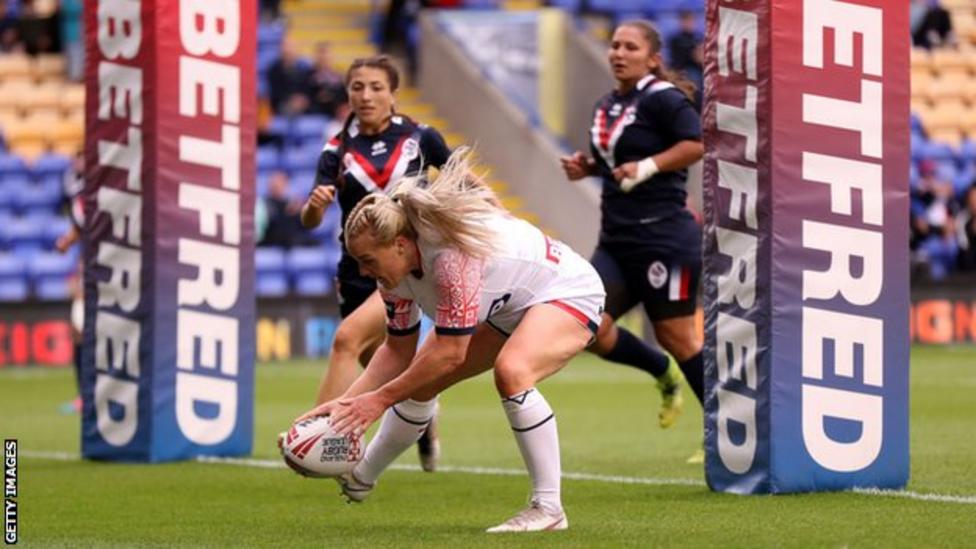 England 36-10 France: Amy Hardcastle and Georgia Roche claim two tries ...