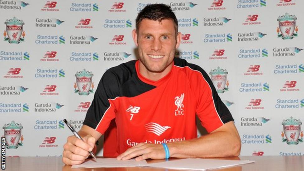 Liverpool: James Milner agrees new one-year deal - BBC Sport