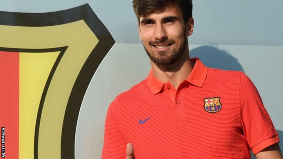 Barcelona sign Andre Gomes from Valencia and give Javier Mascherano new ...