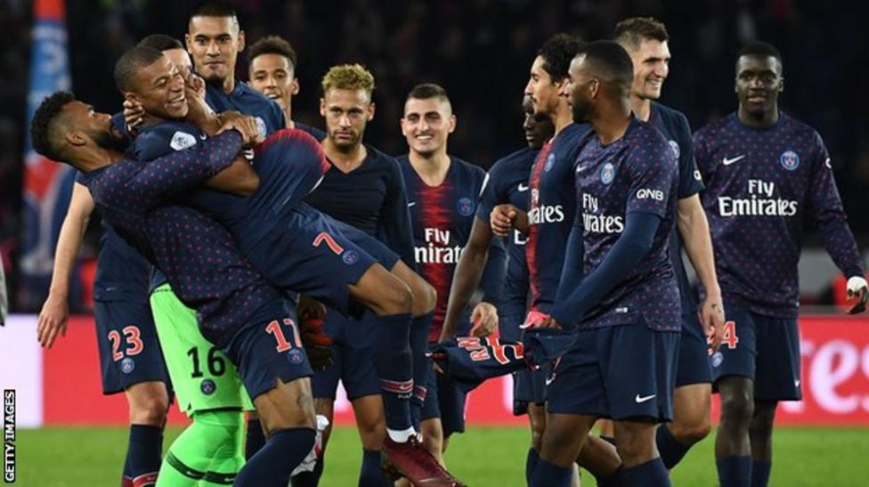 Kylian Mbappe scores four as PSG thrash Lyon - BBC Sport