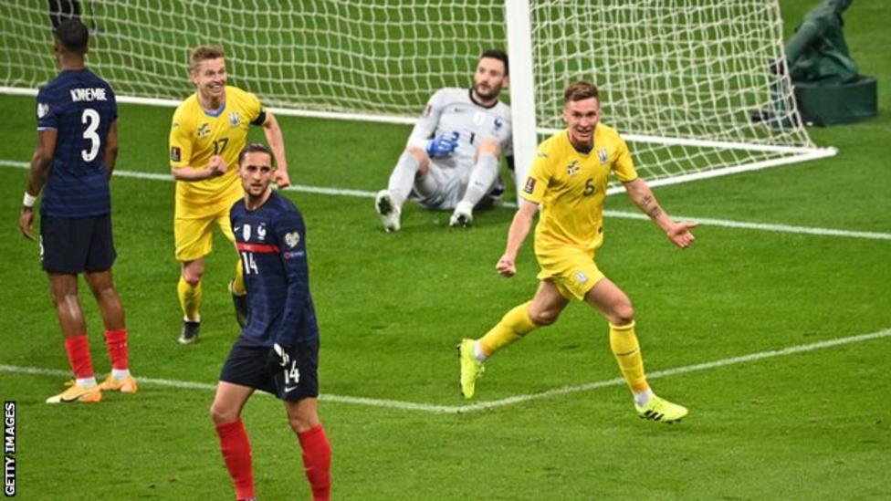 France 1-1 Ukraine: Defending champions held in opening World Cup ...