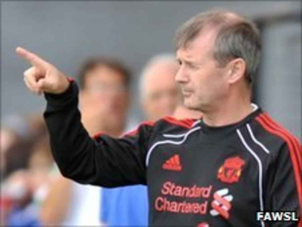 Liverpool Ladies boss Robbie Johnson targets second win - BBC Sport