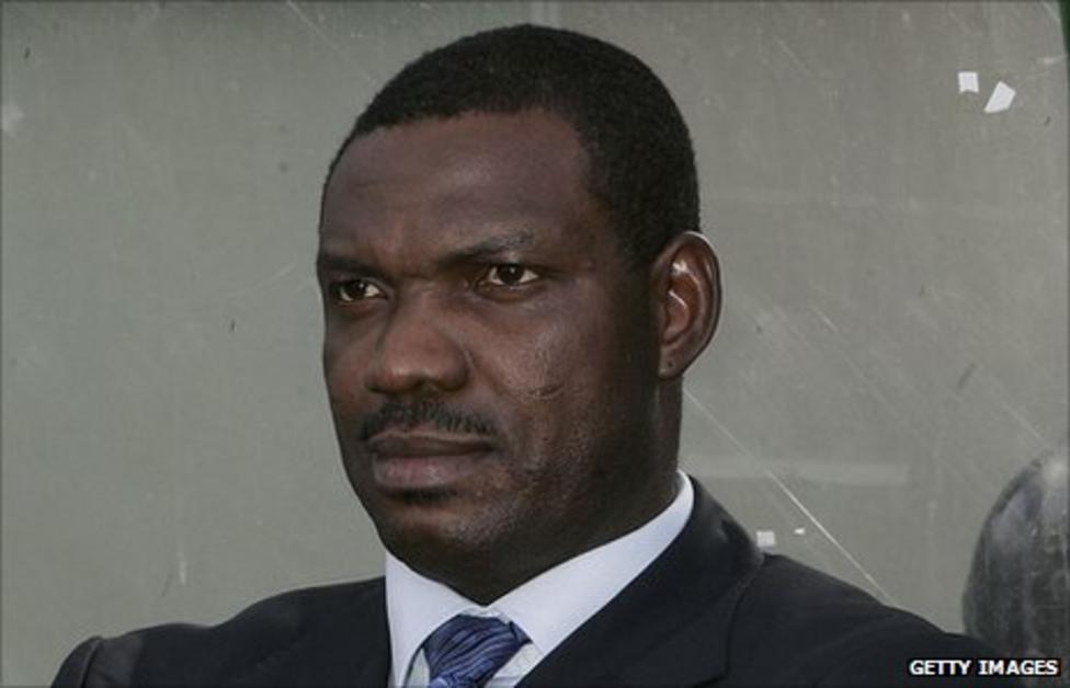 Nigeria U23 coach Austin Eguavoen admits to pressure - BBC Sport