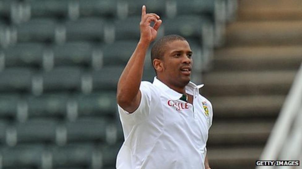 Somerset sign South Africa all-rounder Vernon Philander - BBC Sport