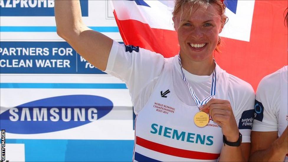 London 2012: GB rower Anna Watkins making progress - BBC Sport