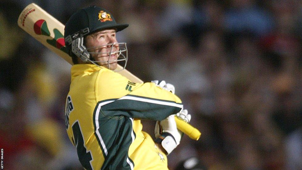 Ricky Ponting's career in pictures - BBC Sport